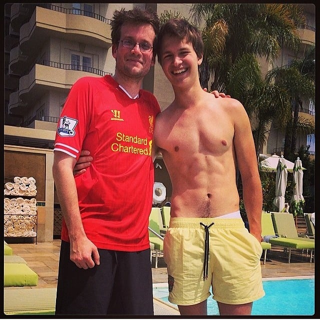 Hot Shirtless Male Celebrities On Instagram Popsugar Celebrity