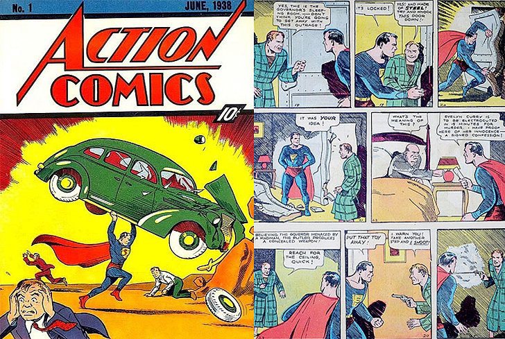 First Superman Comic | POPSUGAR Tech