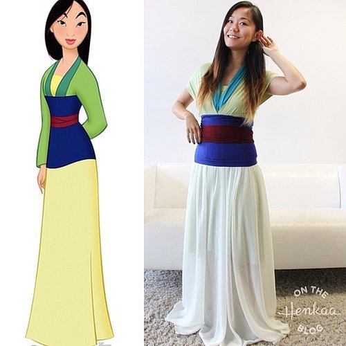 Mulan Costume Diy