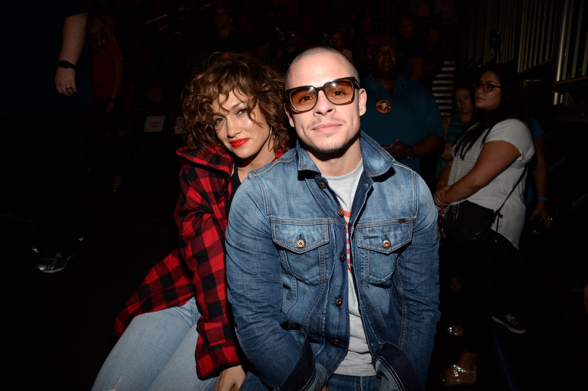 Jennifer Lopez and Casper Smart at Madonna's Concert | POPSUGAR Latina
