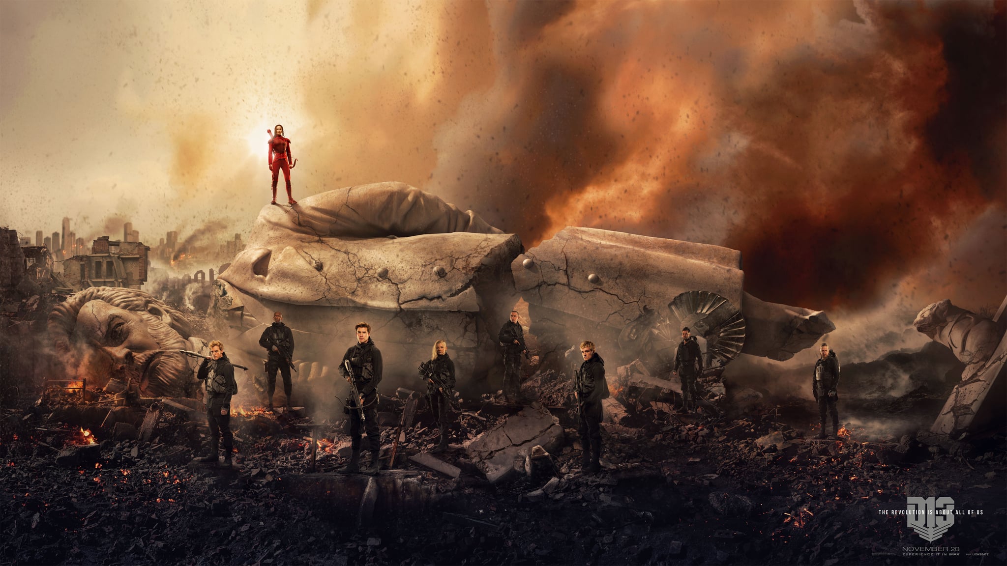Mockingjay — Part 2 Poster With President Snow Statue | POPSUGAR ...