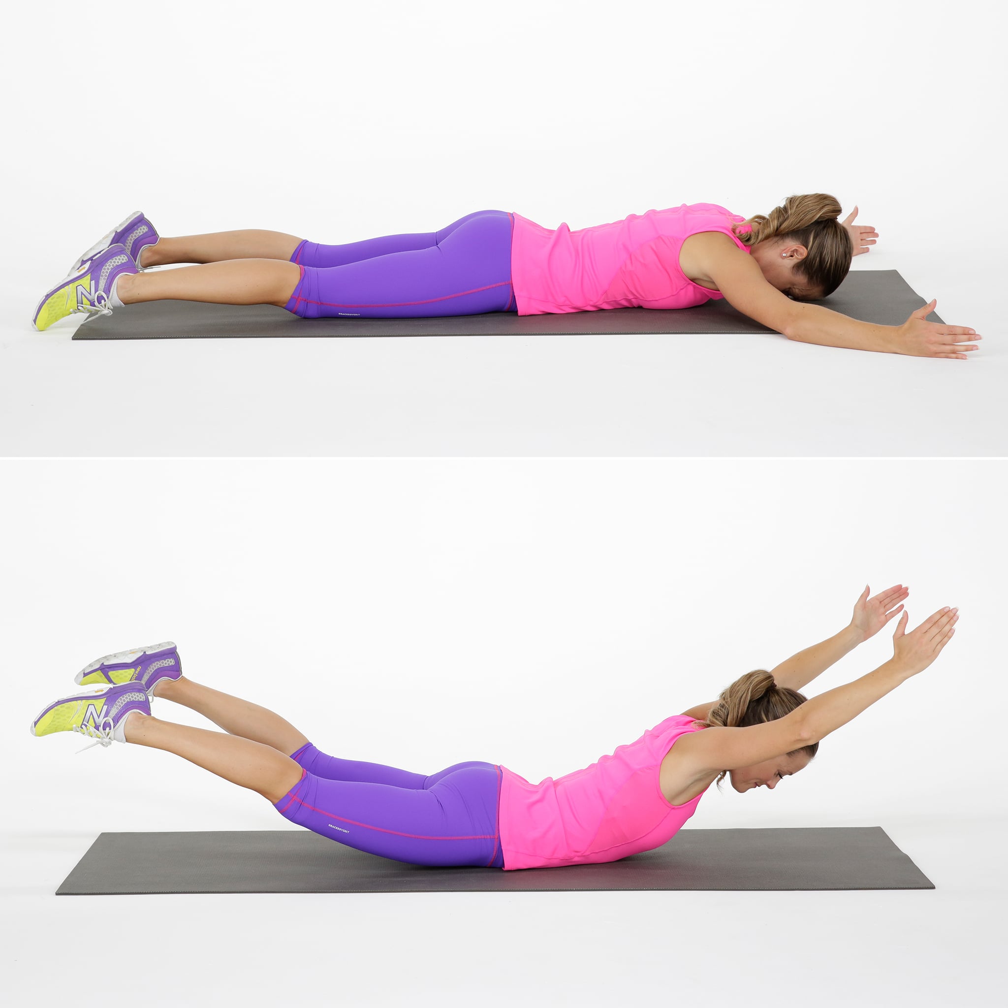 How To Do The Superman Exercise POPSUGAR Fitness